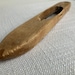 Vintage Wooden Weaving Shuttle, Textile Loom Boat, Primitive Farmhouse ...