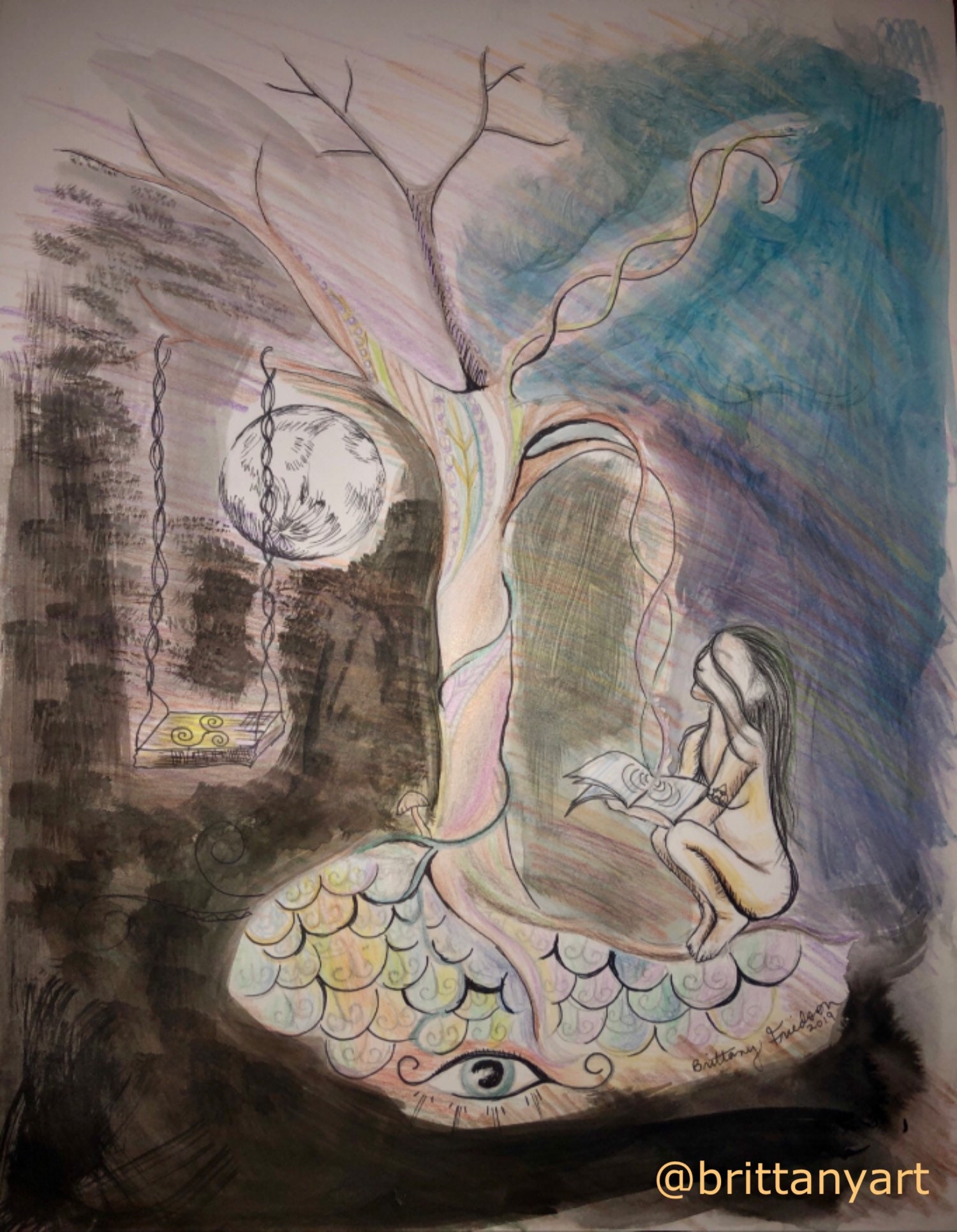 Tree of Wisdom Art Print - Etsy