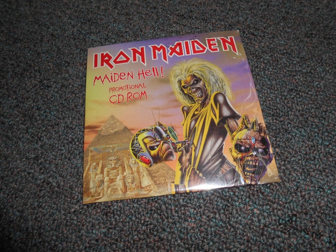 Iron Maiden Hell Promo CD ROM With Press Release Images - Etsy