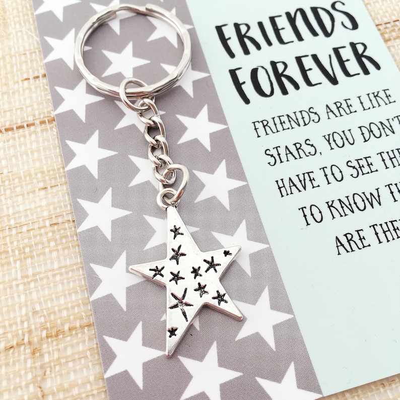 Friends Forever friendship gift friends are like stars | Etsy