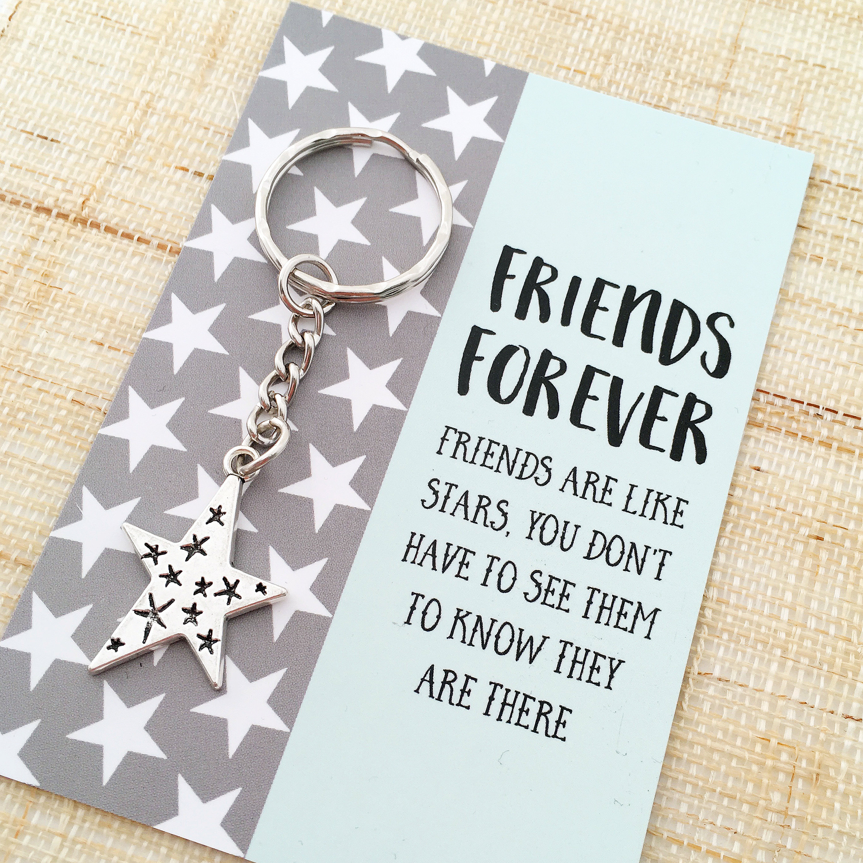 Friends Forever friendship gift friends are like stars | Etsy