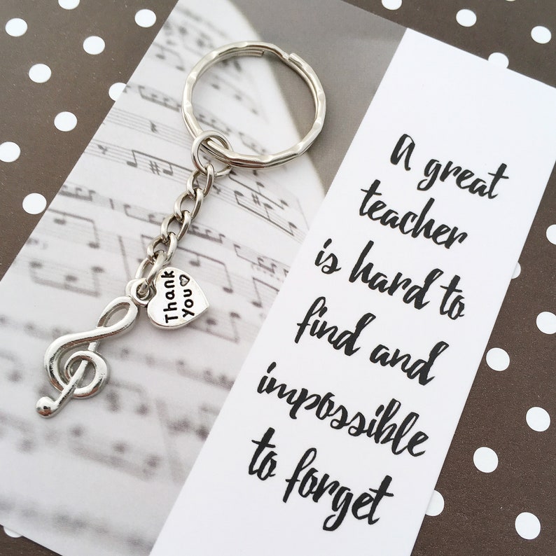 Music Teacher Gift Thank You Tutor Present Piano Violin - Etsy UK