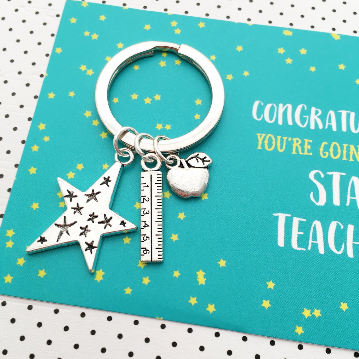 New Teacher Congratulations / Good Luck Gift You're a - Etsy UK