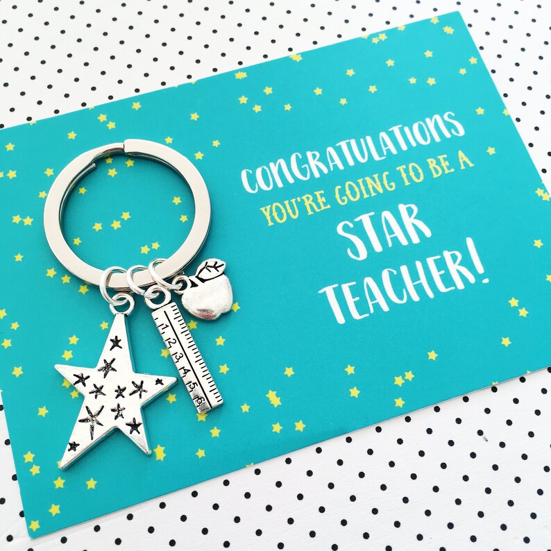 New Teacher Congratulations Good Luck Gift: You're a Star! NQT, PGCE ...