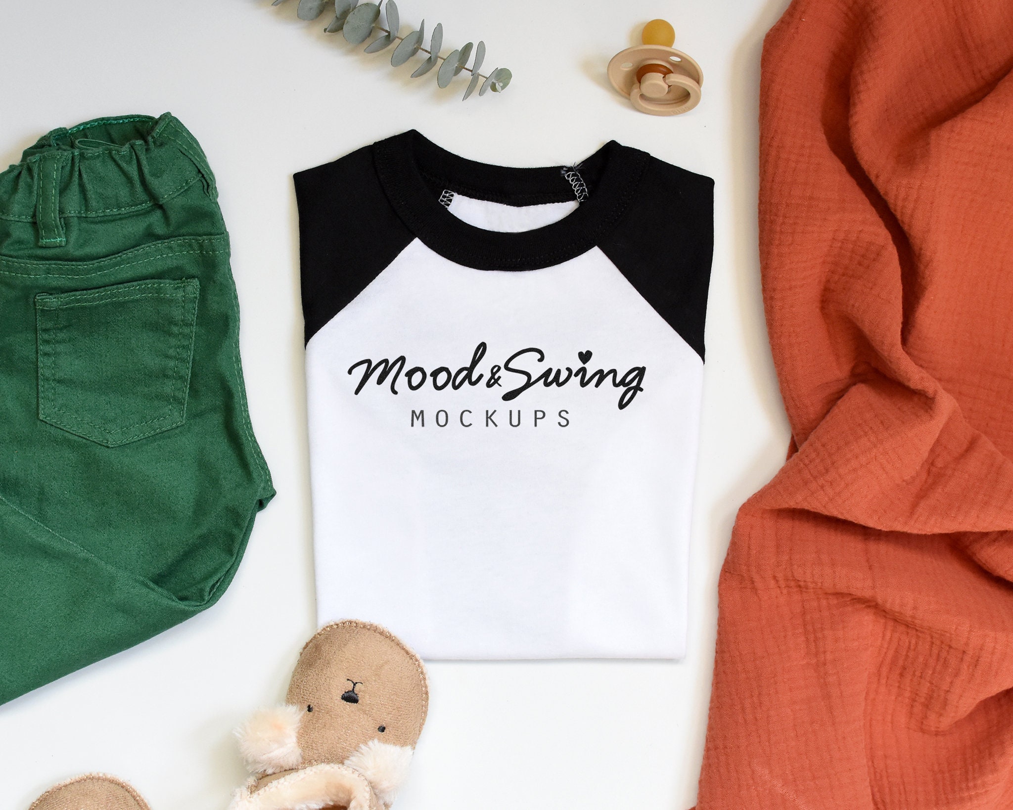 Shirt Mockup Tshirt Mockup Kids Mockup Raglan Mockup | Etsy