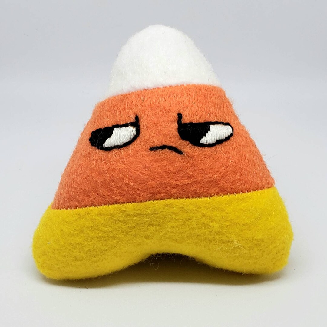 Angry Candy Corn Mini Plush - Etsy