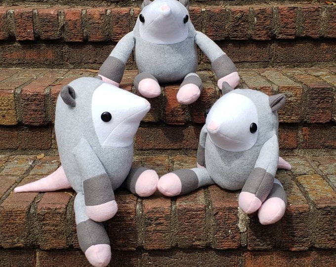 Possum Party Pal Stuffed Animal - Etsy