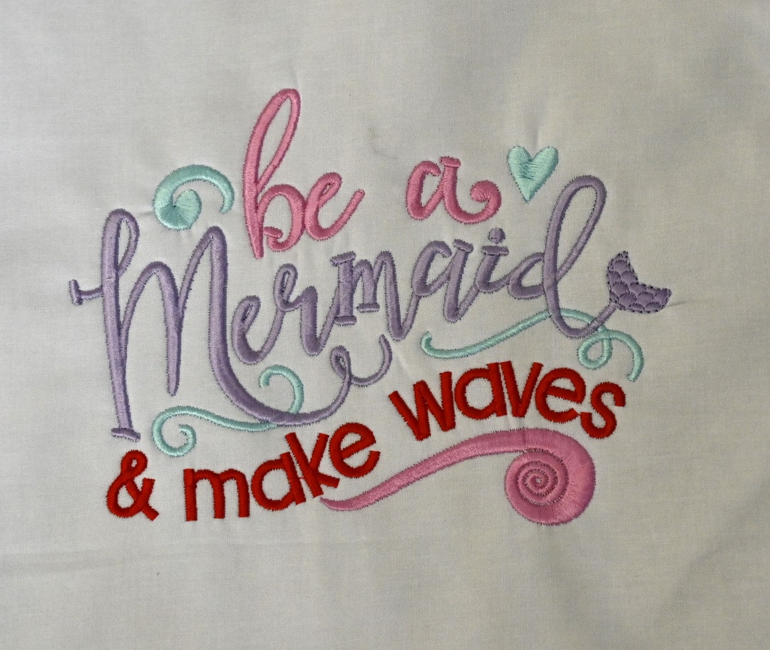 Embroidered Word Art Quilt Block Craft Supplies - Etsy