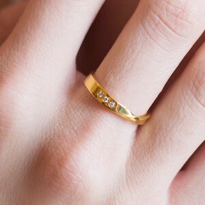 Mobius Ring Solid Gold Mobius Ring 10k Mobius Gold Ring 14k - Etsy