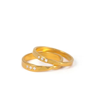 Mobius Ring Solid Gold Mobius Ring 10k Mobius Gold Ring 14k - Etsy