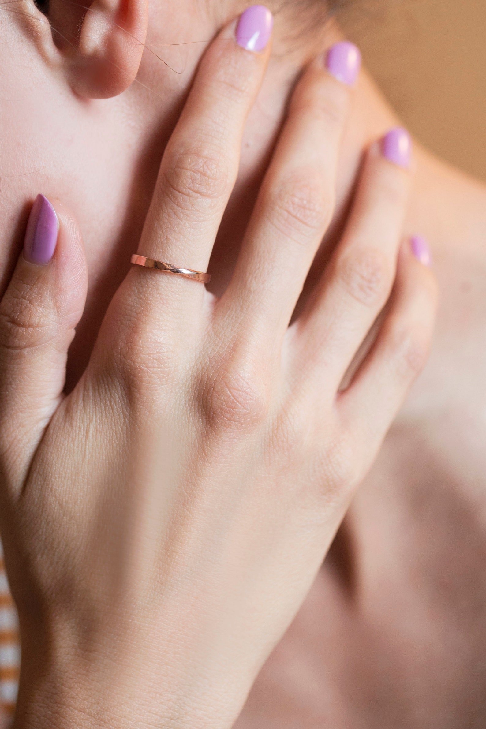 Mobius Ring Solid Gold Mobius Ring 10k Mobius Gold Ring 14k | Etsy
