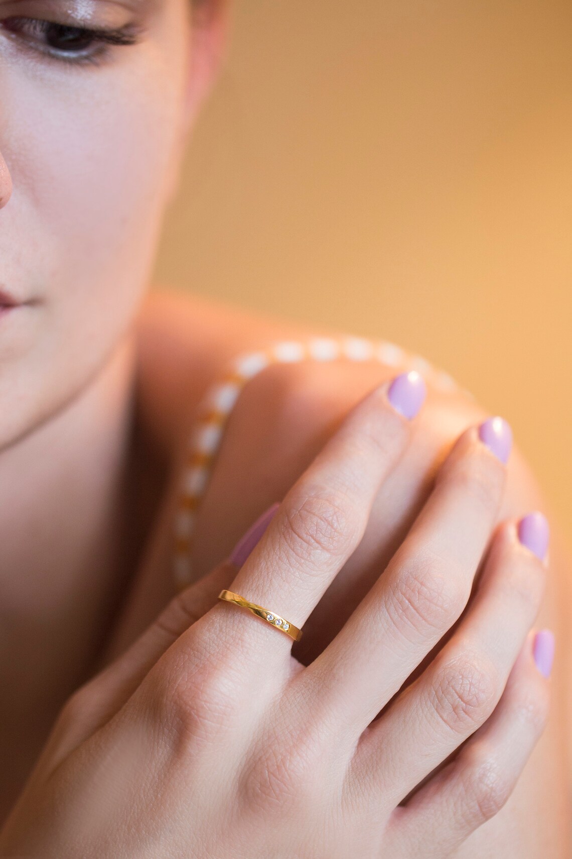 Mobius Ring Solid Gold Mobius Ring 10k Mobius Gold Ring 14k | Etsy