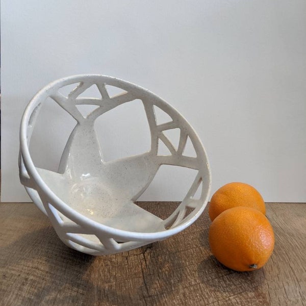 Pottery Fruit Bowl - Etsy