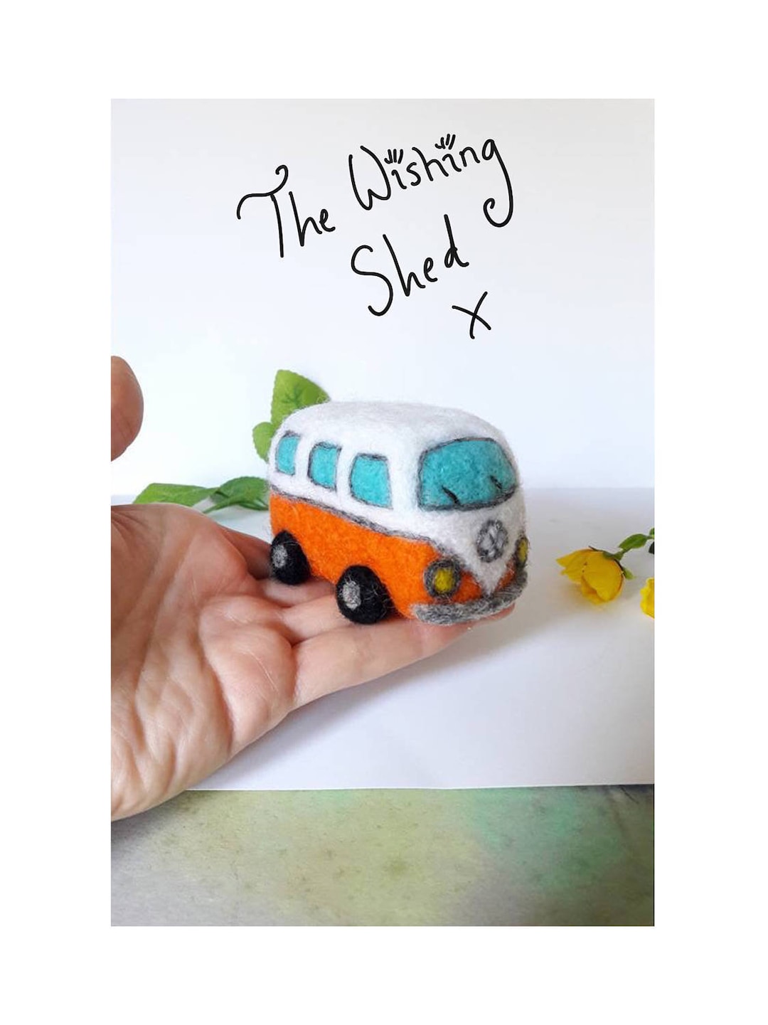 PDF Pattern Needle Felt VW Camper Van - Beginner / Intermediate - the ...