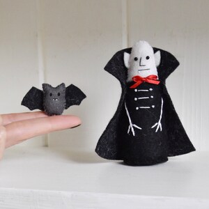 PDF FILES - Vampire & Pet Bat - Easy Sewing Pattern - Instant Download ...