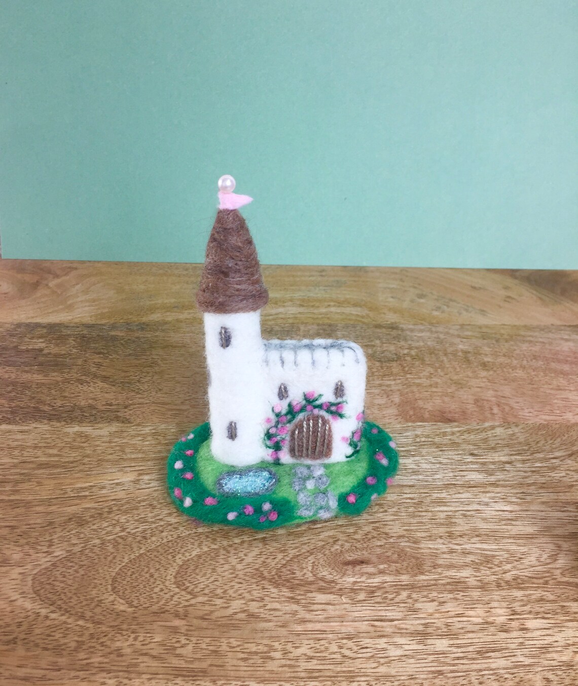 PDF FILES Needle Felt Miniature Fairy Castle Pattern - the Wishing Shed ...