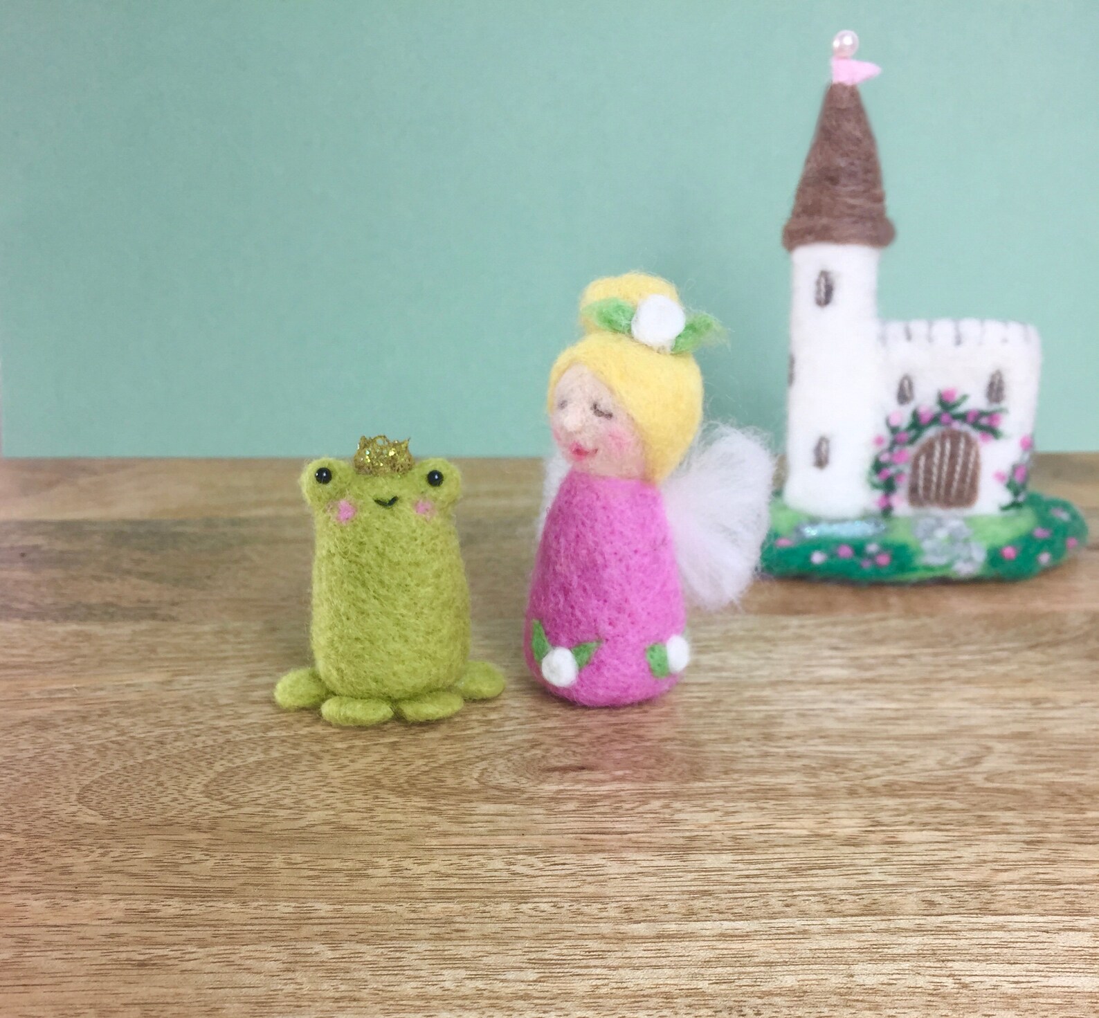 PDF FILES Needle Felt Miniature Fairy Castle Pattern - the Wishing Shed ...