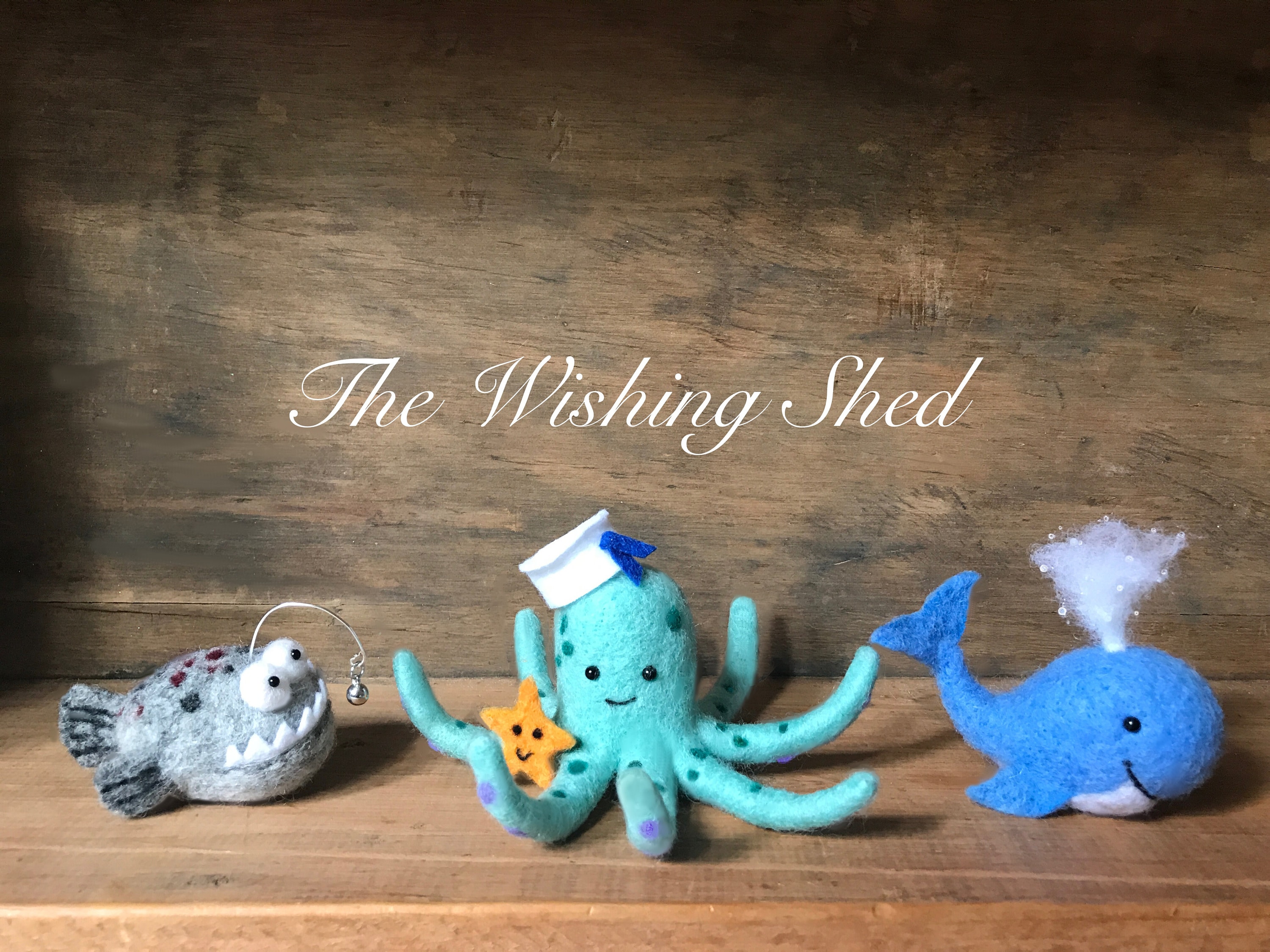 PDF FILES Needle Felt Pattern - Angler Fish - Instant Download - the ...