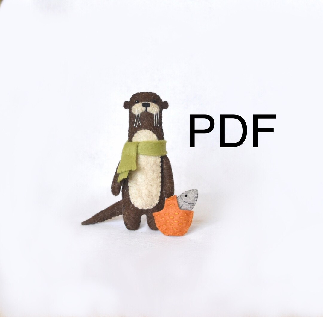 PDF FILES Oscar OTTER Sewing Pattern Instant Download the Wishing Shed ...