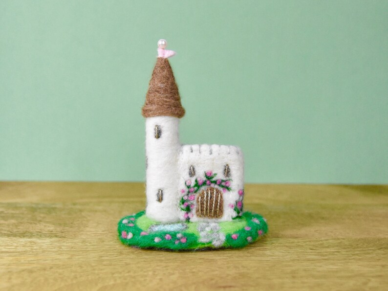 PDF FILES Needle Felt Miniature Fairy Castle Pattern - the Wishing Shed ...