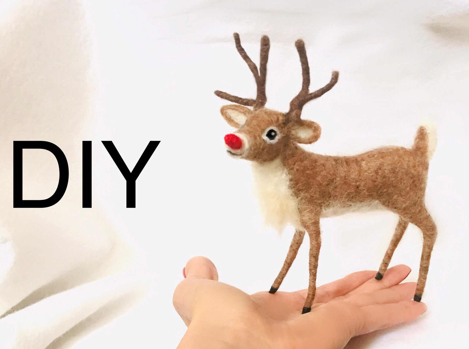 Felt Reindeer Pattern