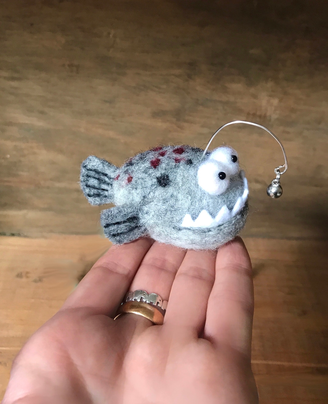 PDF FILES Needle Felt Pattern - Angler Fish - Instant Download - the ...