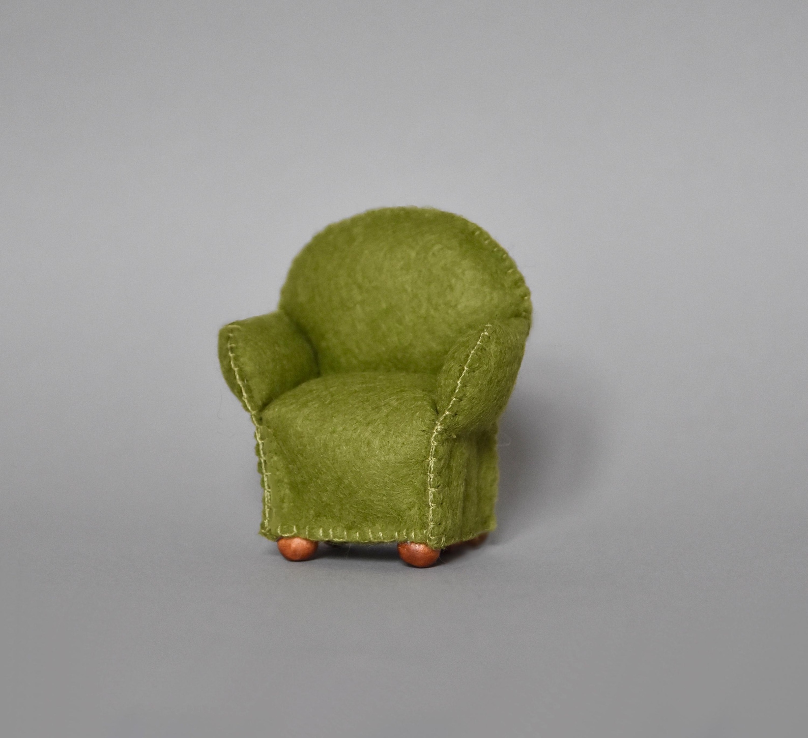 PDF PATTERN FILES Miniature Cosy Chair Armchair - Felt Sewing Pattern ...