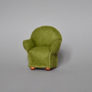 PDF PATTERN FILES Miniature Cosy Chair Armchair - Felt Sewing Pattern ...