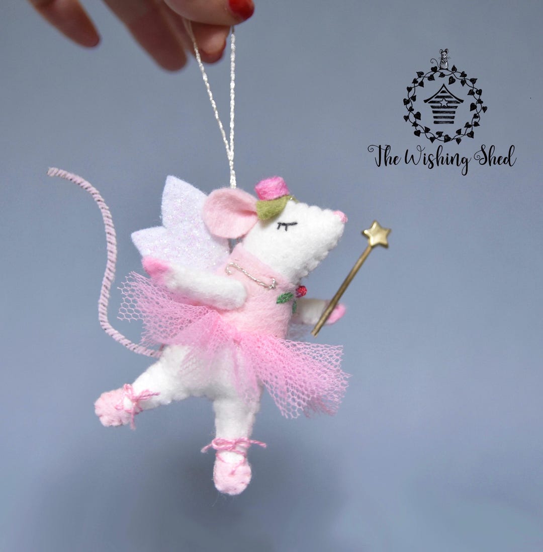 PDF FILES - Ballerina Fairy - Princess - Felt Sewing Pattern - Mouse ...