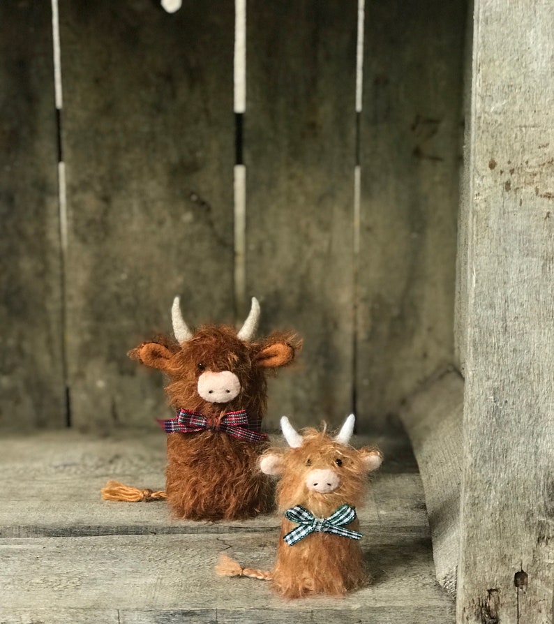 PDF FILES Highland Cow Sewing Pattern Instant Download - Etsy