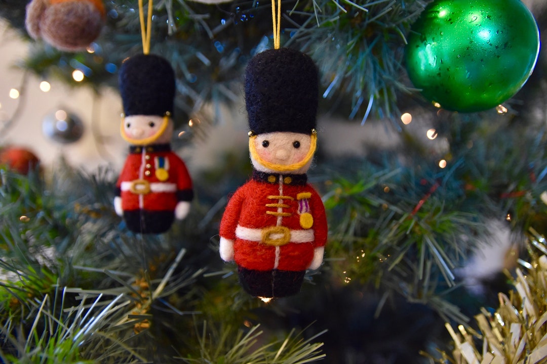 PDF FILES Needle Felt Christmas Tree Ornament Pattern - Royal Guards ...