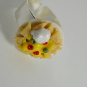 Nacho Cheese Ring Miniature Food Miniature Food Jewelry | Etsy
