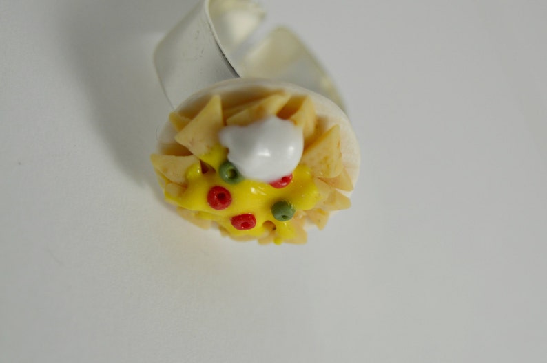 Nacho Cheese Ring Miniature Food Miniature Food Jewelry | Etsy
