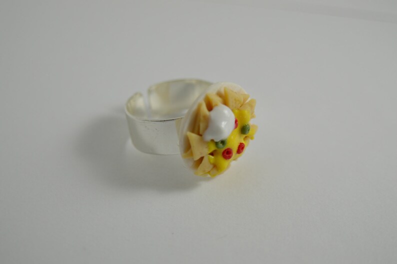 Nacho Cheese Ring Miniature Food Miniature Food Jewelry | Etsy