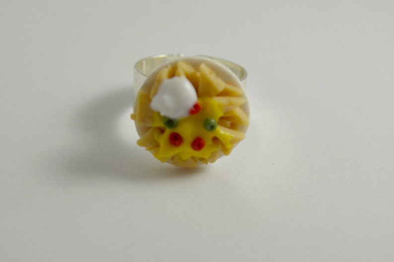 Nacho Cheese Ring Miniature Food Miniature Food Jewelry | Etsy