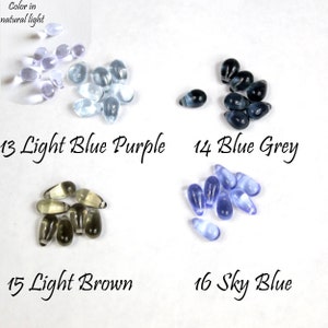 Cobalt Drop Earrings for Girlfriend Gift - Gold Blue Earrings Christmas ...