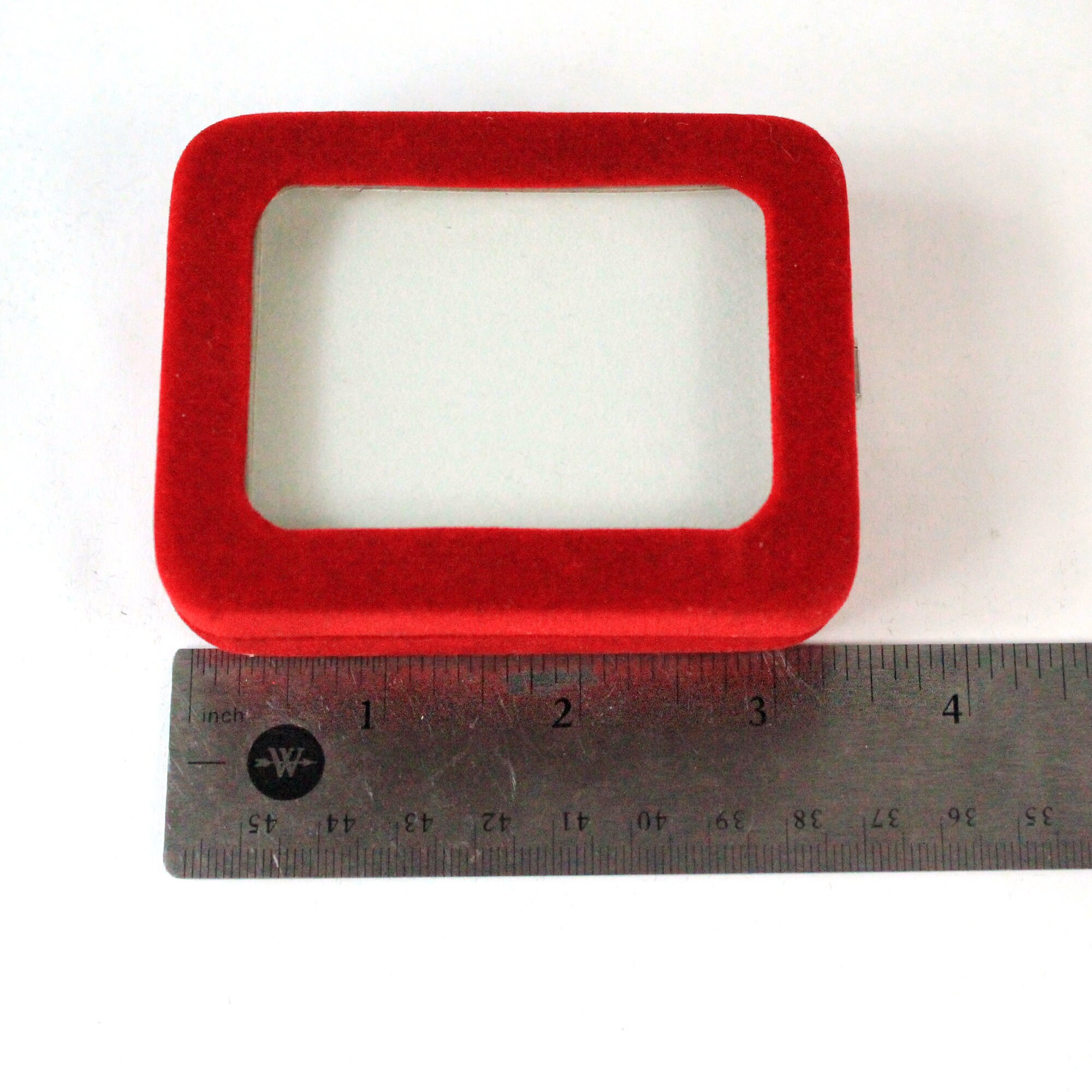 Red Velvet Gift Box Coin Box Pendant Storage Gift | Etsy