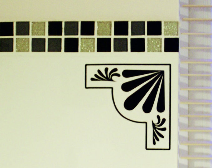 Large Art Deco Style Ritz Diamond Shape Wall | Etsy