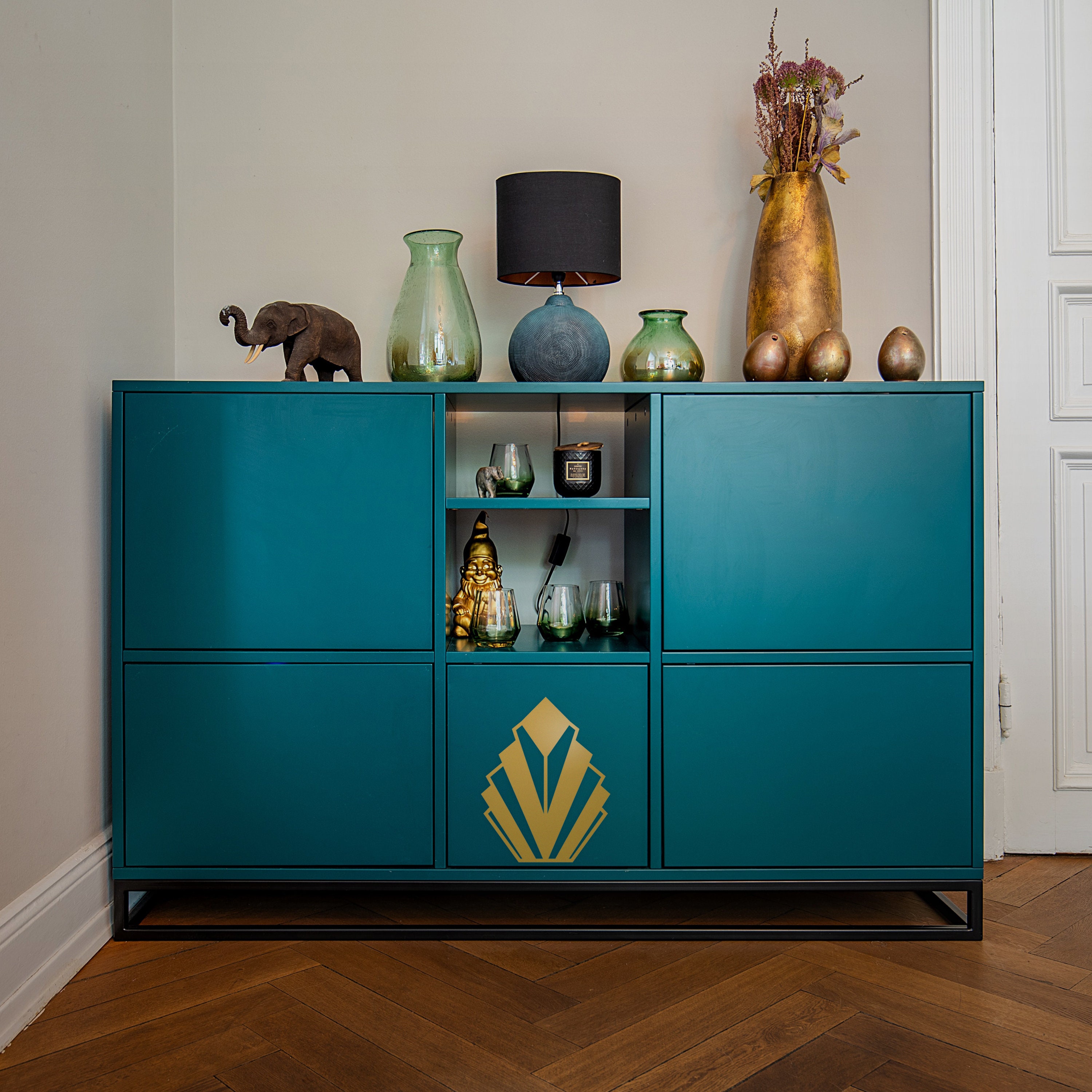 Large Art Deco Style Ritz Diamond Shape Wall - Etsy