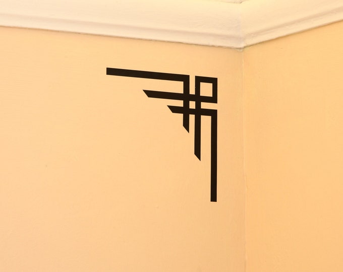 Large Art Deco Style Ritz Diamond Shape Wall - Etsy