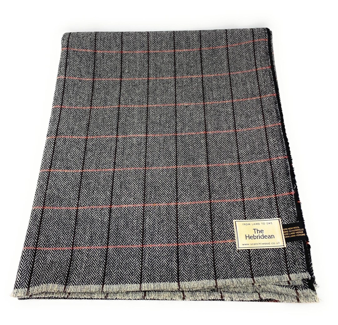 Pure Wool Tweed Blanket/bedspread/throw Ref 19051402 - Etsy