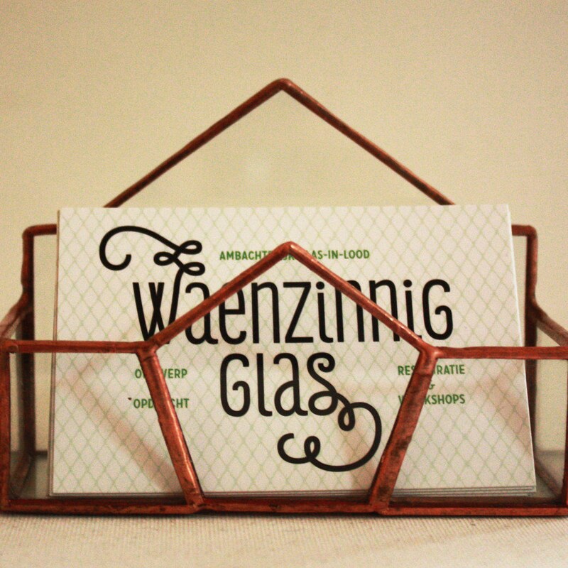 Glass Card Box - Etsy