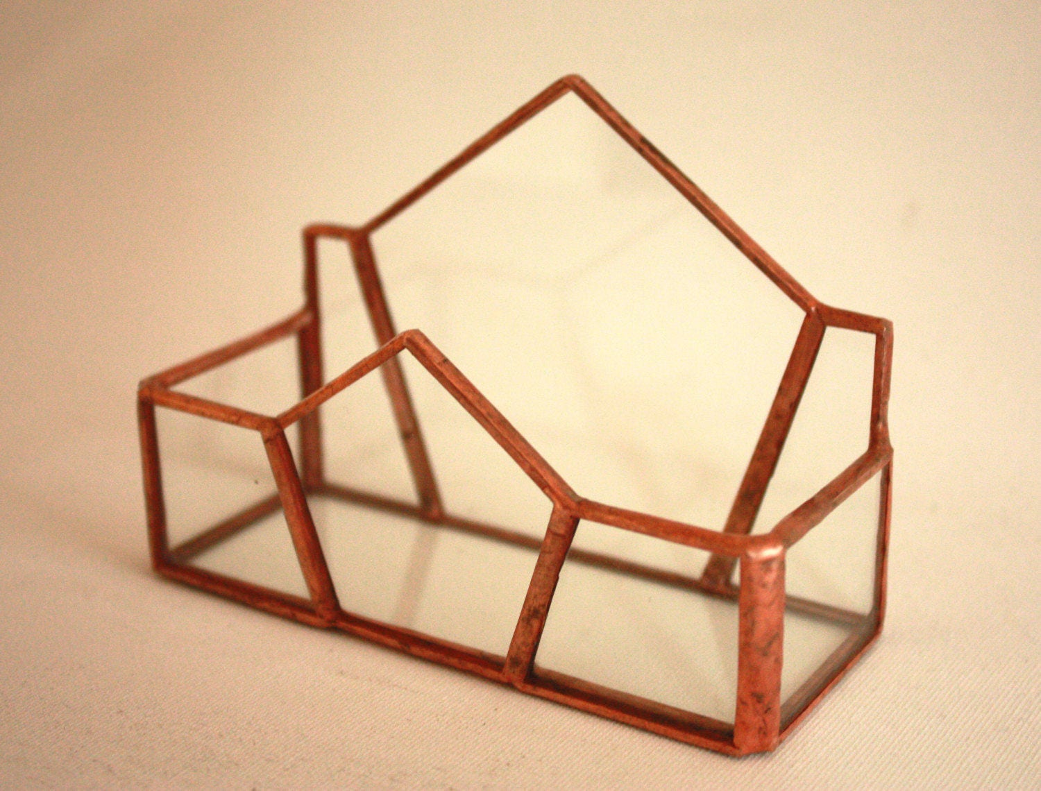 Stained Glass Business Card Holder Dodecahedron Card Box | Etsy Canada