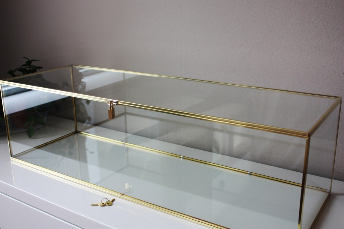 Extra-large Sizes Custom Order Glass Display Case from 40 Cm - Etsy