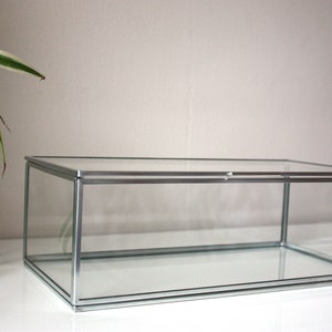 Silver Display Case 40 X 20 Cm (16 X 8"), Brass Box, Jewelry Display ...