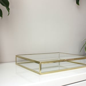 Silver Display Case 40 X 20 Cm (16 X 8"), Brass Box, Jewelry Display ...