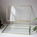 Silver Display Case 40 X 20 Cm 16 X 8, Brass Box, Jewelry Display ...