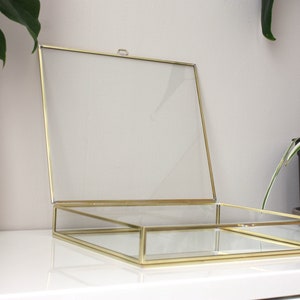 Silver Display Case 40 X 20 Cm (16 X 8"), Brass Box, Jewelry Display ...