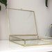 Silver Display Case 40 X 20 Cm 16 X 8, Brass Box, Jewelry Display ...