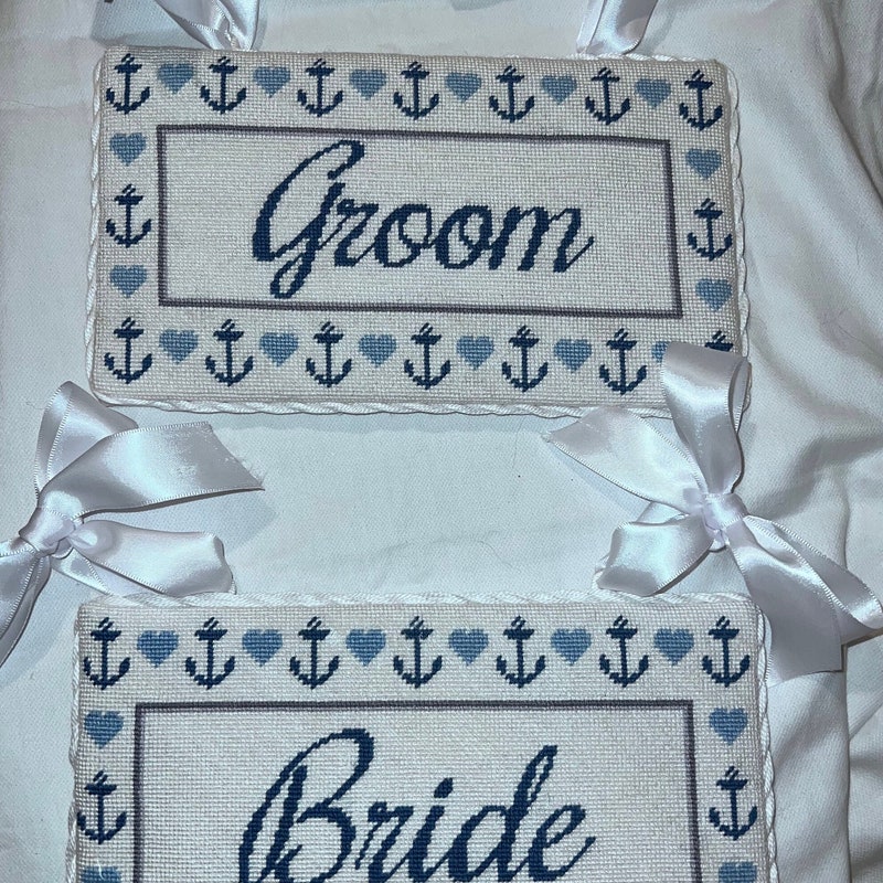 Wedding Needlepoint - Etsy